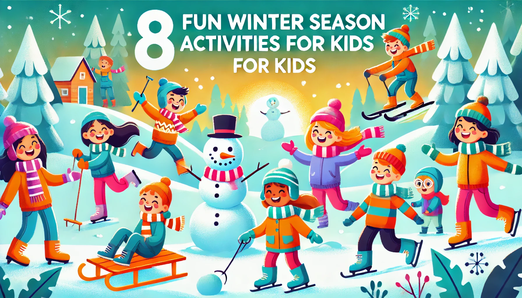 8 Fun Winter Season Activities for Kids | Creative & Active Play